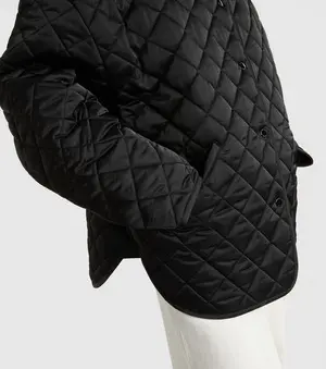 TOTEME Quilted Snap-buttoned Jacket