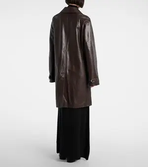THE ROW Gracia Leather Jacket