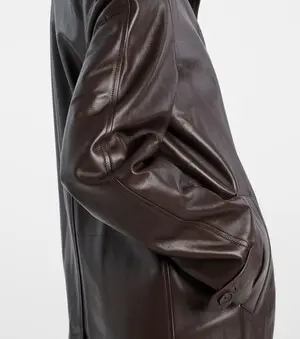 THE ROW Gracia Leather Jacket