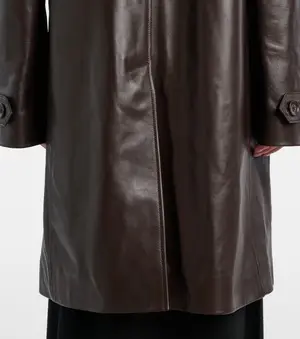 THE ROW Gracia Leather Jacket