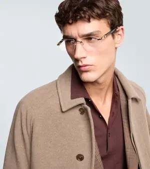 Cartier Signature C De Rectangular Glasses - Gold