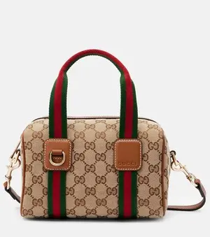 Gucci Mini Gg Canvas Crossbody Bag