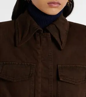 Dries Van Noten Cropped Denim Jacket