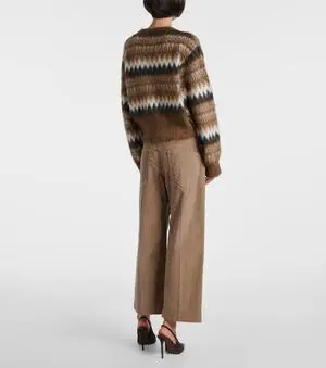 Brunello Cucinelli Wool And Mohair-blend Sweater