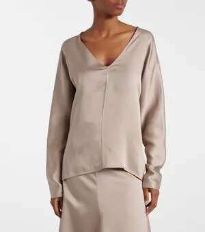 Brunello Cucinelli Silk Blouse