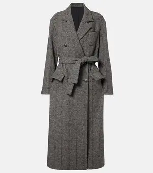 Brunello Cucinelli Double-breasted Coat - Grey