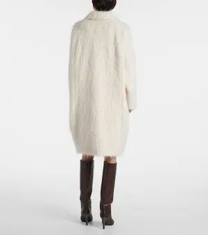 Brunello Cucinelli Double-breasted Alpaca-blend Coat