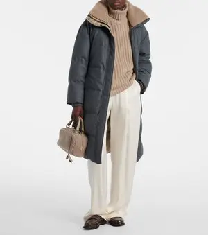 Brunello Cucinelli Virgin Wool Down Coat