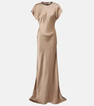 Brunello Cucinelli Off The Shoulder Evening Dresses