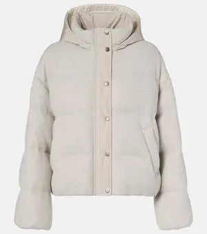 Brunello Cucinelli Cashmere-blend Down Jacket