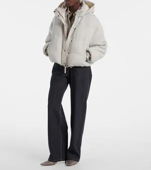 Brunello Cucinelli Cashmere-blend Down Jacket