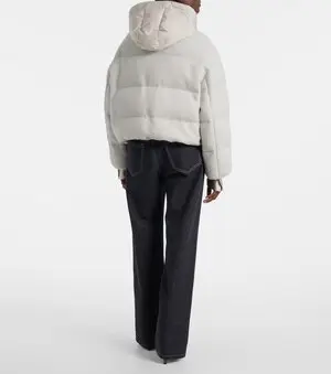 Brunello Cucinelli Cashmere-blend Down Jacket