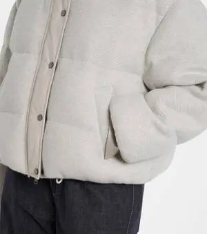 Brunello Cucinelli Cashmere-blend Down Jacket