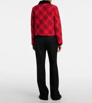 Burberry Check Cotton Jacket
