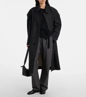 LEMAIRE Leather Slippers - Black