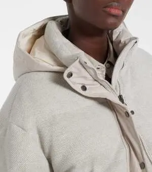 Brunello Cucinelli Cashmere-blend Down Jacket