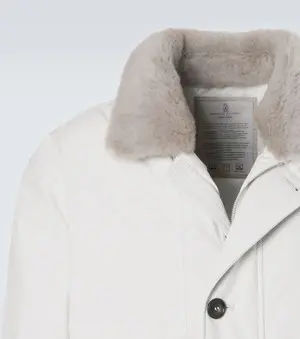 Brunello Cucinelli Shearling-lined Jacket