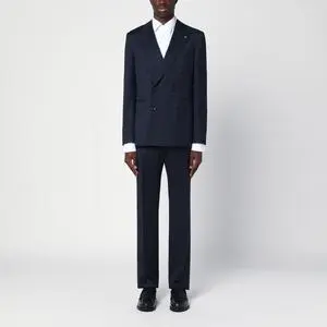 Tagliatore Navy Double-breasted Suit