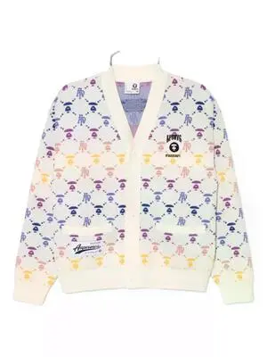 AAPE BY *A BATHING APE Logo-print Cardigan