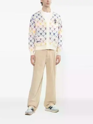 AAPE BY *A BATHING APE Logo-print Cardigan