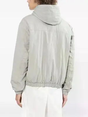 CHOCOOLATE Logo-embossed Jacket - Grey