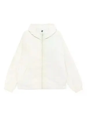 Izzue Logo-embroidered Jacket - Neutrals