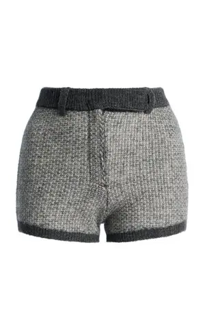 AYA MUSE Avel Wool, Cashmere, And Silk Shorts