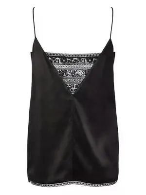 ERES Pensée Lace-trim Camisole - Black