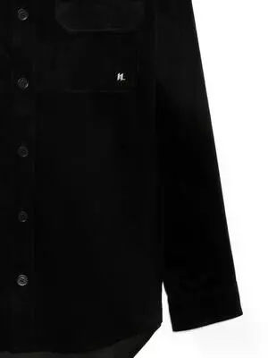 Karl Lagerfeld Logo-patched Corduroy Overshirt