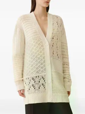 Fabiana Filippi Patchwork Knit Cardigan