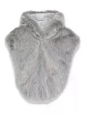 Patrizia Pepe Faux-fur Sleeveless Jacket