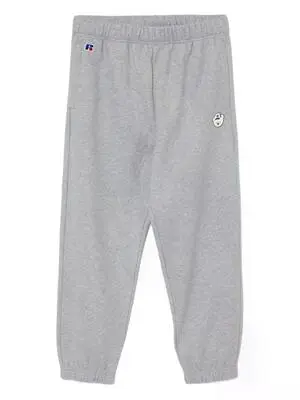 CHOCOOLATE X Russell Athletic Bear-embossed Trousers - Grey