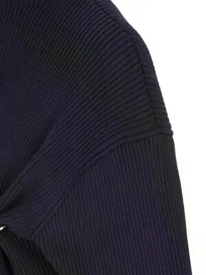 Balenciaga Safety Pin Knitted Mini Dress