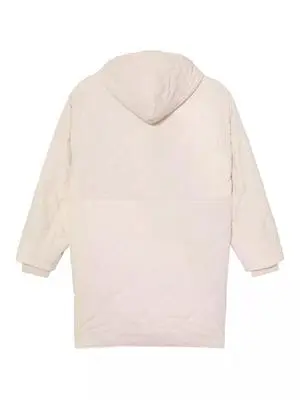 CHOCOOLATE Logo-embroidered Long Coat