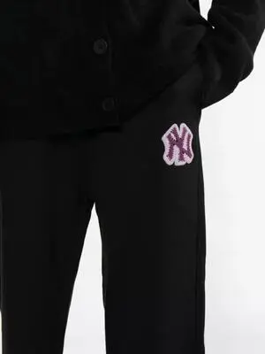 New Era Logo-embroidered Trousers