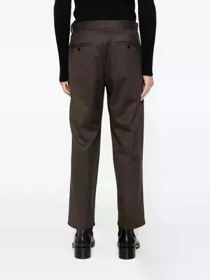 CROQUIS Tapered Trousers - Brown