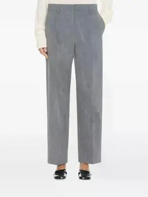 THE ROW Wool Zip Trousers