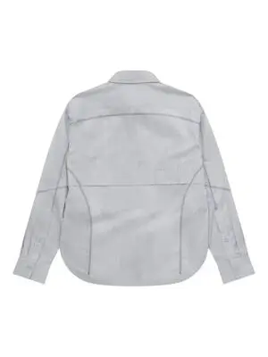 CRAIG GREEN Striped Topstitching Shirt