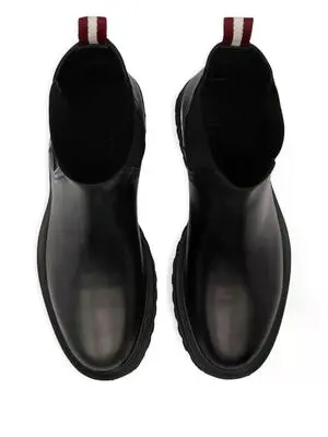 Bally Leather Chelsea Boots - Black