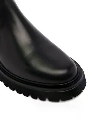 Bally Leather Chelsea Boots - Black