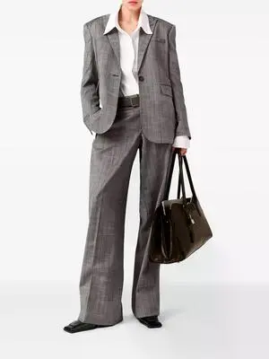 Stella McCartney Wool Checked Trousers