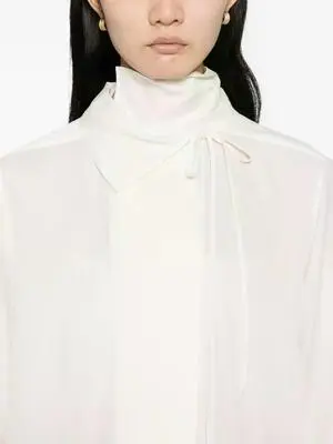 LESS Silk Blouse - White