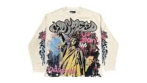 GODSPEED Vandal Long Sleeve T-shirt - Bone