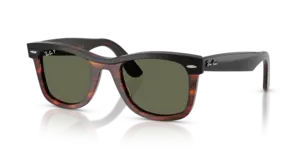 Ray-ban Wayfarer Sunglasses Noir Sur Havana