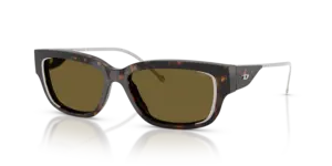 DIESEL DL2002MU Sunglasses Shiny Dark Havana
