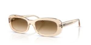Ray-ban Ray-Ban Full Rim Sunglasses Transparent Nude