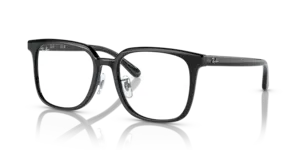 Ray-ban Full Rim Square Eyeglasses - Noir