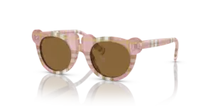 Burberry Sunglasses Jb4355 - Cuadriculado Rosa