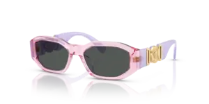 Versace Vk4429u Sunglasses - Transparent Lavander