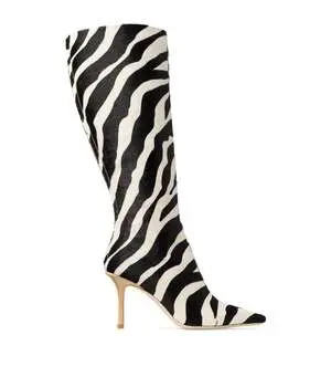 Zebra Print Boots